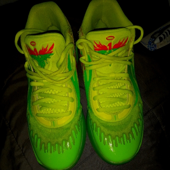 Puma | Shoes | Puma Lamelo Ball Mb2 Slime Nickelodeon Mens Size 95 ...